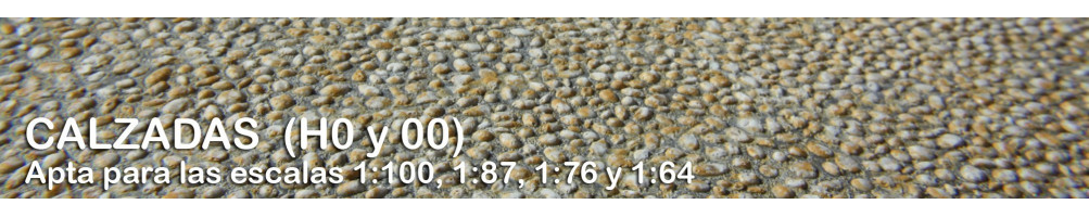 Self-adhesive 3D texture sheets for scale models H0 and 00