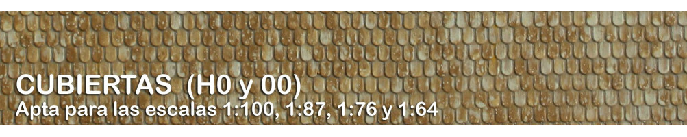 3D texture sheets for scale models H0 and 00